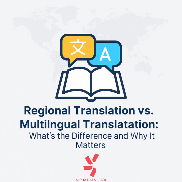 Regional Translation vs. Multilingual Translation: What’s the ...